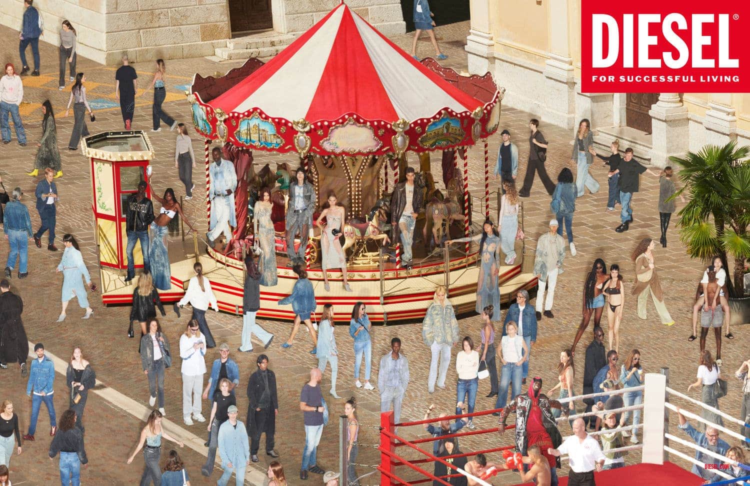 Diesel "Find the D" Fall 2023 Ad Campaign | The Impression